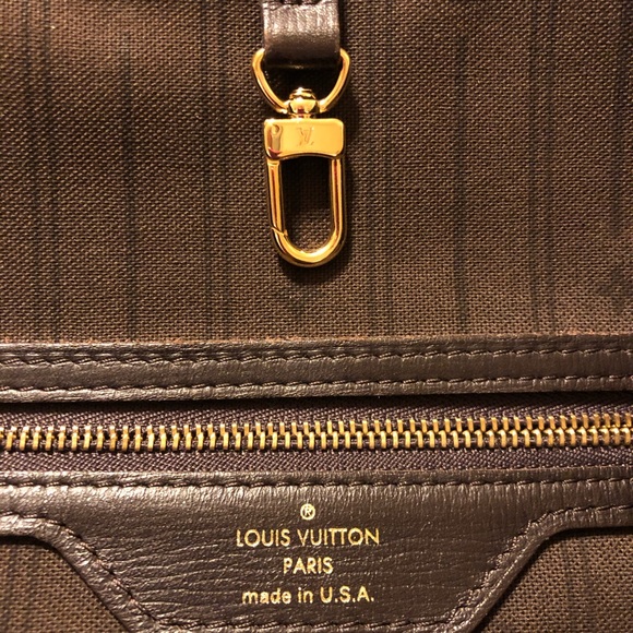 Louis Vuitton | Bags | Louis Vuitton Ebene Mini Lin Idylle Neverfull ...